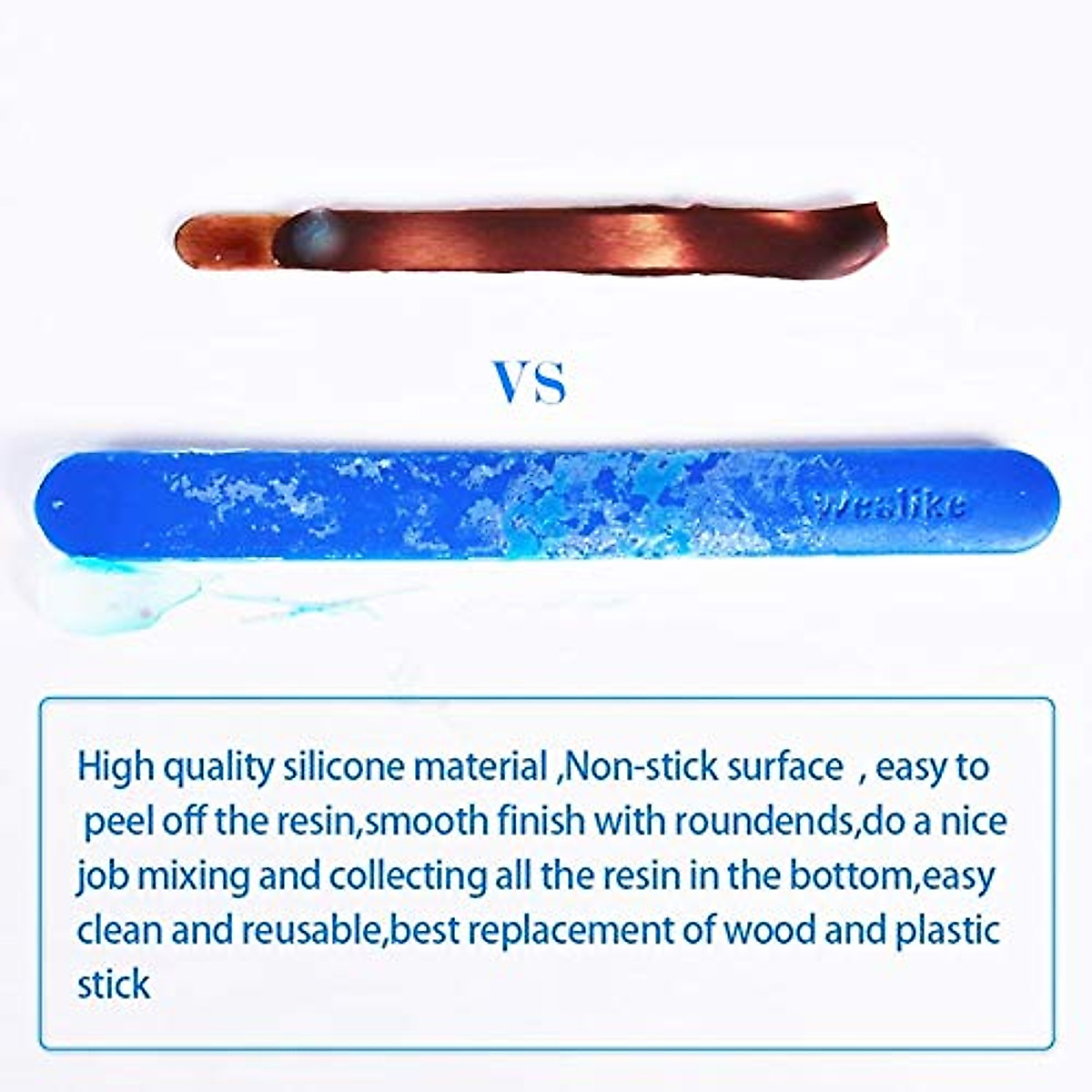 Silicone Measuring Cups for Epoxy Resin,1PCS 8oz Graduated Silicone Cup,4PCS 100ml Mixing Cups,2PCS Silicone Stire Sticks,for Epoxy Molds,Tumbler Making,Acrylic Paint Pouring Accessories