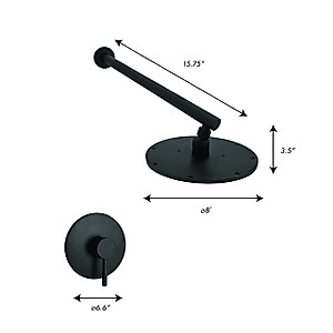 ZLINE Autograph Edition El Dorado Shower Faucet in Matte Black (ELD-SHF-MB)