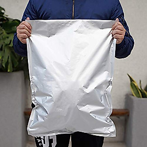 10 Pieces 5 Gallon Mylar Bags, Mylar Bags for Food Storage (17.7" x 23.6") 4.5 Mils Thick