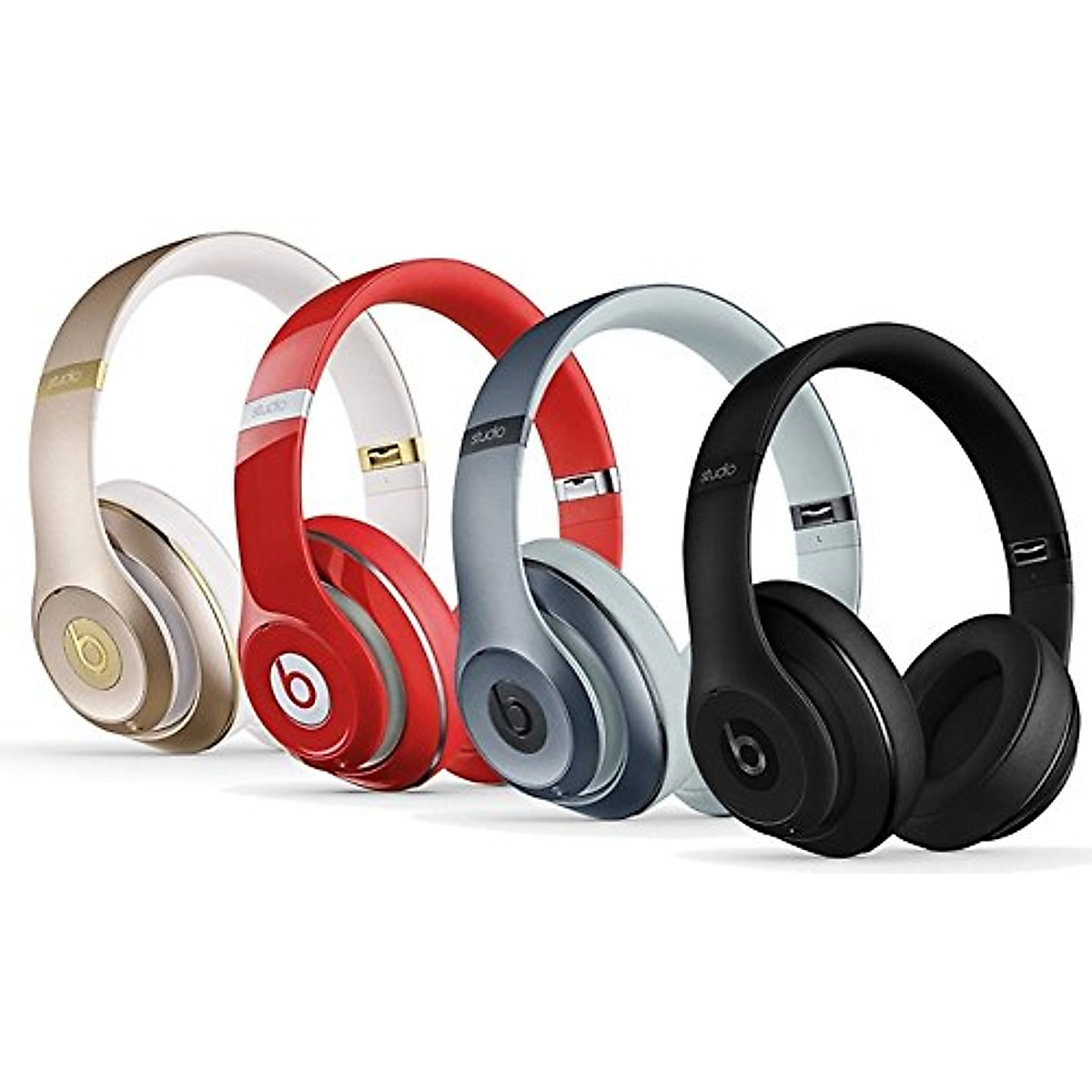 Premium Replacement Ear pad Earpads Cushions Compatible with Beats Studio 2.0 Wired/Wireless Headphones - 2pcs