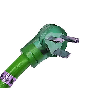 pizety Welder Extension Cord 50 ft 10,000 Watts Nema 6-50 250-Volt Welder Extension Cord 8 Gauge Lighted end 8/3 Welder Extension Cord 50 amp Plug ETL Approved Welding Extension Cord 6/50 8 AWG