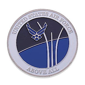 Air Force Above All Challenge Coin - USAF Veteran Military Coin - Officially Licensed - Designed by Military Veterans