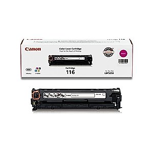 Canon Genuine Toner, Cartridge 116 Magenta (1978B001), 1 Pack Color imageCLASS MF8050Cn, MF8080Cw Laser Printer