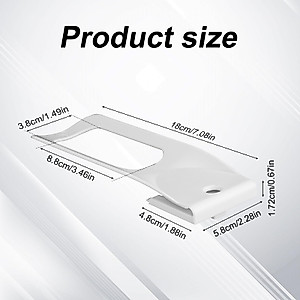 Water Dispenser Lever for Refrigerator Interior, One-Handed Fridge Water Dispenser Attachment Water Dispensing Lever with Gasket for Jenn Air Kitchen Aid Whirlpool Refrigerators