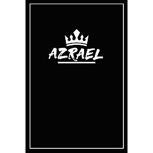 Azrael: Personalized Journal - Notebook for Azrael | Minimalistic Customized Azrael's Name, Gift Idea for Men & Boys Called Azrael.|Class, Cute & Perfect Gifts.