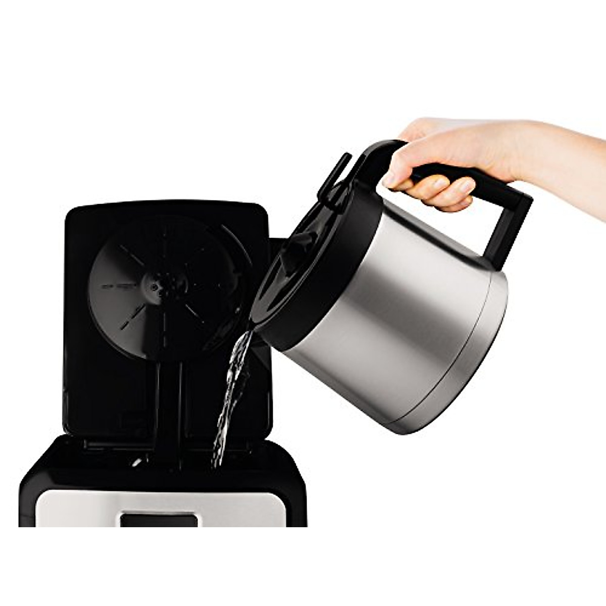 KRUPS ET351 Coffee Maker, Coffee Programmable Maker, Thermal Carafe, 12 Cup, Black