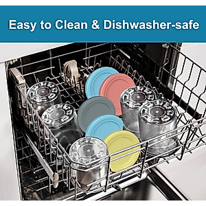 AFINSEA Creami Pints and Lids for Ninja,4 pack Creamy Icecream Containers Cups Jars Tubs Canisters Set,Smoothie Pot Compatible with NC299AMZ & NC300s Series Creamer Ice Cream Maker Machine