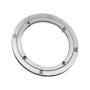 2 Pack Lazy Susan 8 inch Aluminum Turntable Ball Bearing, Heavy Duty Silent Turner Bearing Turntable Bearing Swivel Turntable Bearing 8 inch