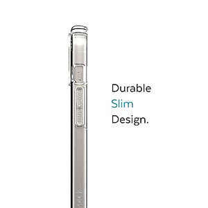 Speck Clear iPhone 14 & iPhone 13 Case - Drop Protection, Scratch Resistant Dual Layer Slim Phone Case for 6.1 Inch iPhones 14 - MagSafe Compatible - Anti-Yellowing - Presidio Perfect - Clear/Clear