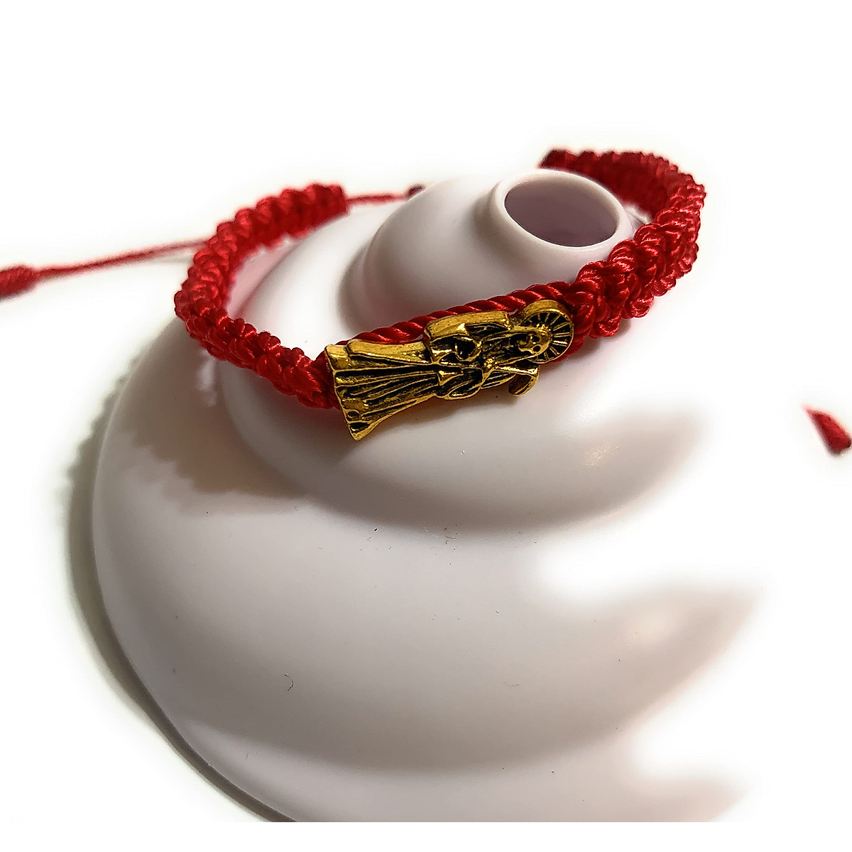 Red Thread Bracelet Pulsera Roja de hilo de la Santa Muerte