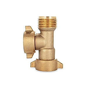 Camco 65503 Replacement Forged Tee for Boat Winterizer - Replacement Part Boat Winterizer Kit (65501) - Aids in Quick and Efficient Winterization for Inboard/Outboard Marine Engines