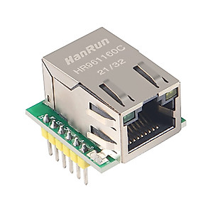 ACEIRMC 3pcs W5500 SPI to LAN Ethernet Network Module TCP IP STM32 Interface 3.3V 5V for Arduino WIZ820io RC5