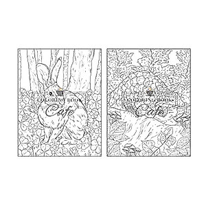 100 Wildlife Scenes: An Adult Coloring Book Featuring 100 Most Beautiful Wildlife Scenes with Animals, Birds and Flowers from Oceans, Jungles, Forests and Savannas