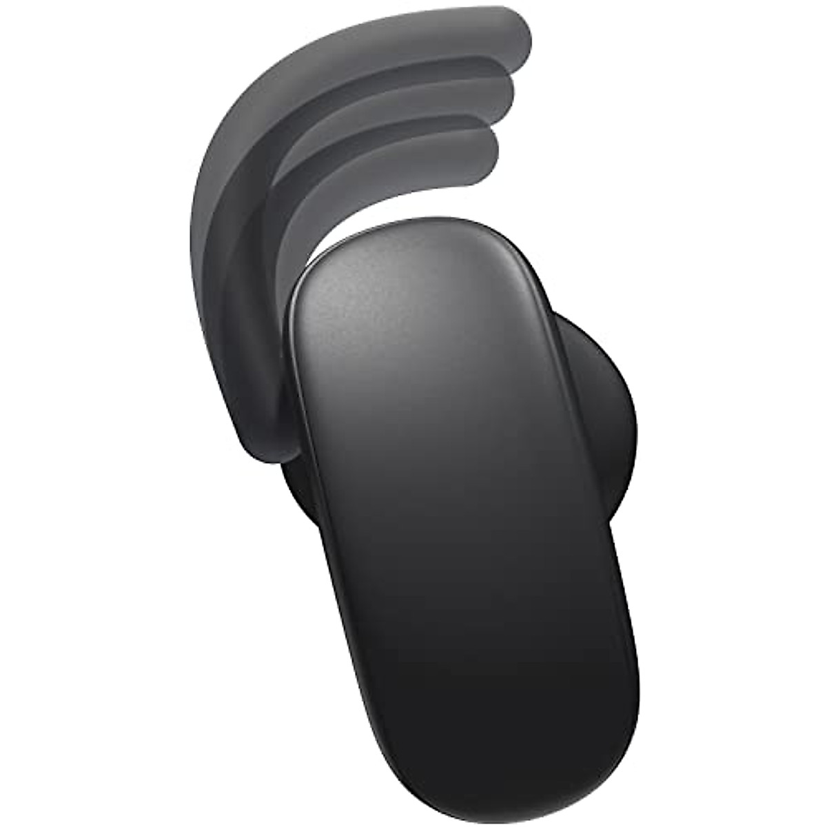 STUDIO NOD Wireless Earbuds with Personalized ANC, FREENOD Pro Wingtips for Sports, Deep Bass, Comfortable Fit, Touch Contro, Dark Grey, Aluminium Case, 24H Playtime