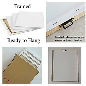 Mom & Baby Hands Line Art Prints Fashion Women Art Print Newborn Gifts Line Prints for Wall Decor Black And White Line Art Wall Decor Family Love Canvas Wall Art for Nursery Kids Room Decor Framed