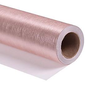 WRAPAHOLIC Wrapping Paper Roll - Pink with Metallic Shine for Birthday, Holiday, Wedding, Baby Shower - 30 inch x 16.5 feet