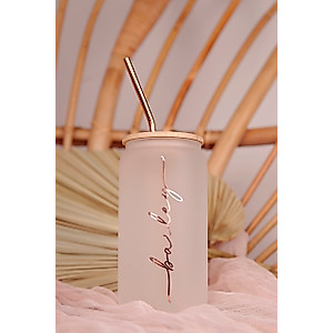 Grifil Zero Bridesmaid Gifts, Bridesmaid Proposal, Future Mrs, Customized Glass Tumbler, Frosted Glass Tumbler, Bamboo Lid Coffee Cup, Maid Of Honor Gift, Name and Title