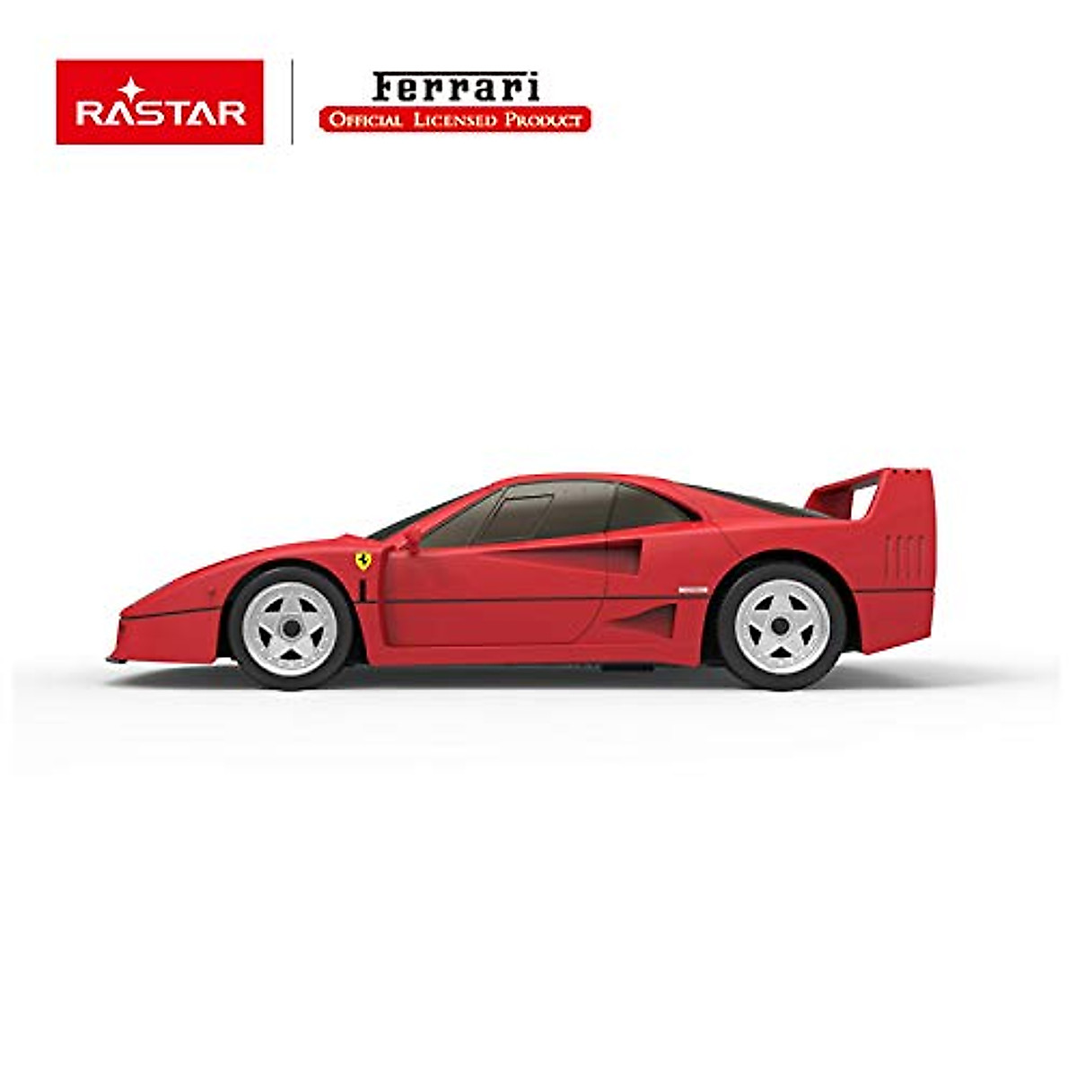 Radio Remote Control 1/24 Scale Ferrari F40 Licensed RC Model Car (Red)