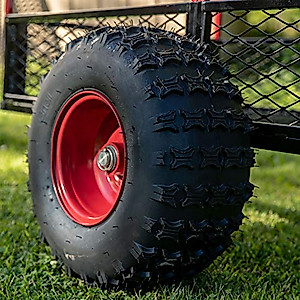 Yutrax TX162 HC1500 Heavy Duty ATV / UTV Trailer – for Off-Road Use - 1,500 lb. Capacity