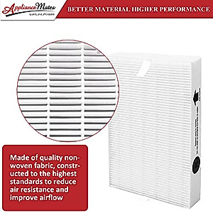 HPA300 HEPA Replacement Filters for Honeywell Air Purifier Filter Replacement R True Filter 3 Pack HRF-R3 Carbon Pre Filters 4 Pack Compatible with Honeywell HPA300, HPA304, HPA5300, HPA 8350