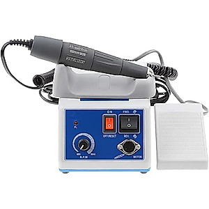 Finlon 35K RPM Micromotor Polisher Micro Motor Handpiece Polishing Handpiece Electric Micromotor Polishing Machine (A-90) For Lab,Jewelry,Ceramics,Silicone,Glasswork,Woodcarving, Artware