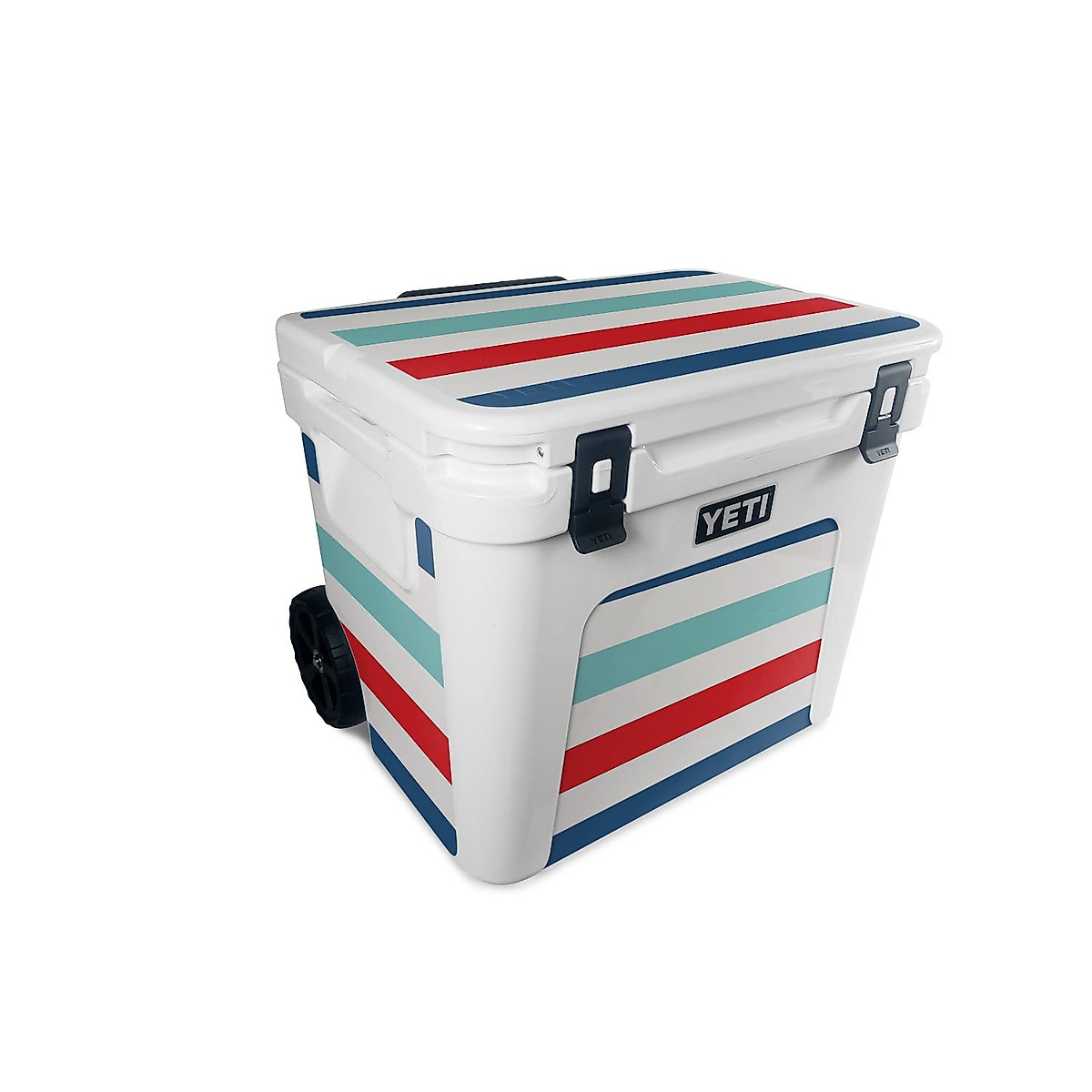 MightySkins Skin Compatible with Yeti Roadie 60 Wheeled Cooler - Sailor Stripes | Protective, Durable, and Unique Vinyl Decal wrap Cover | Easy to Apply, Remove, and Change Styles | Made in The USA