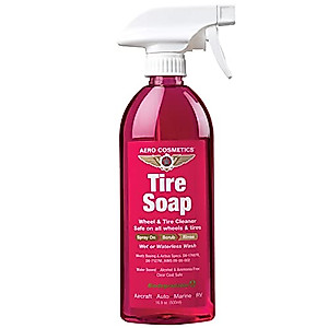 Aero Cosmetics Tire Care Bundle, Tire Soap and Rubber Care