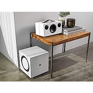 Audio Pro Addon C5A Smart Speaker | Alexa Built-in, Smart Home Speaker | Multiroom, High Fidelity, Compact, Wireless Bluetooth Speaker | Also Good for Outdoor, Home, Camping, Travel, Beach | White