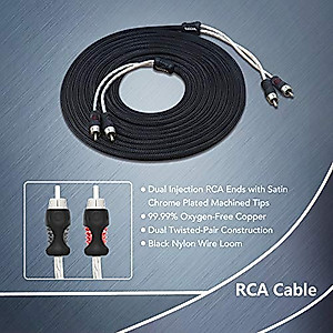 Recoil PCK4 True 4 Gauge 99.99% Oxygen Free Copper Complete Amplifier Wiring Kits