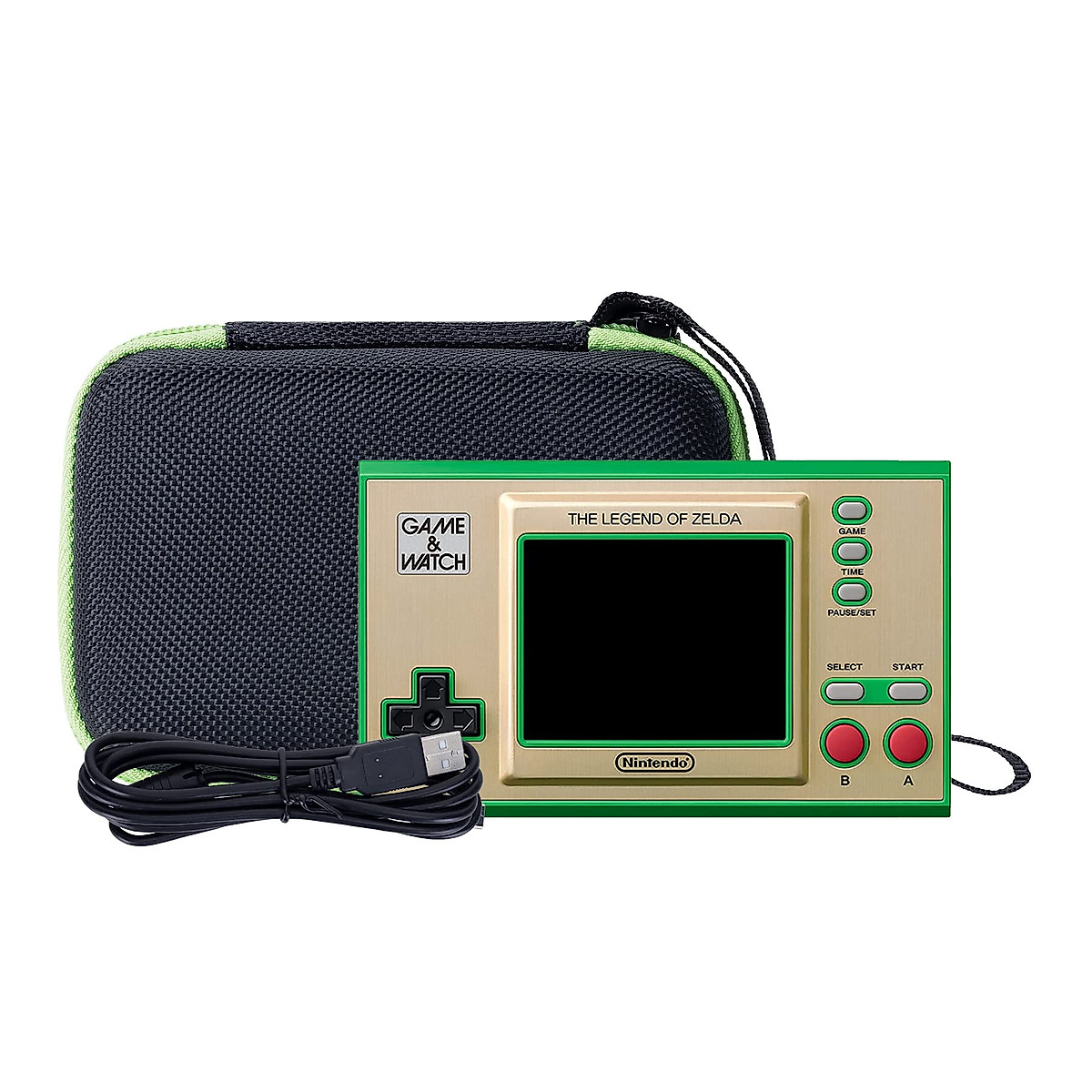 Aenllosi Storage Organizer Hard Case Compatible with Nintendo Game & Watch (yellow)