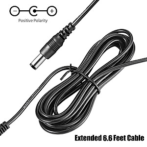 Universal 9V Adapter Power Cord for Schwinn 170 430 A10 A20 420 460 101 130 150 202 220 230 240 Schwinn Stationary Bike Power Cord for Bike Exercise Elliptical Recumbent Upright Trainer Power Supply