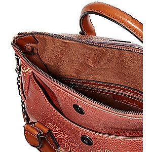Desigual womens Tekila Sunrise Loverty 2 Top Handle Bag, Cognac, One Size US
