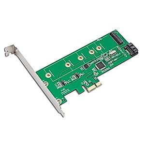 IO CREST SI-PEX50065 M.2 NGFF SSD Card Black