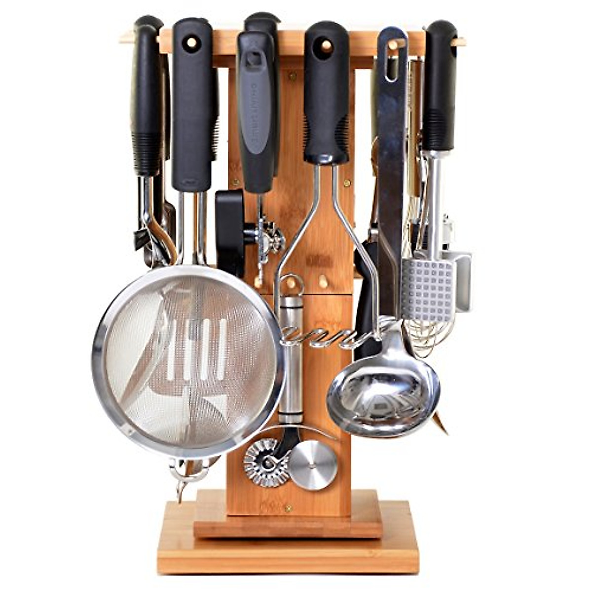 Rotensil Rotating Kitchen Utensil Organizer. Rotating Utensil Holder