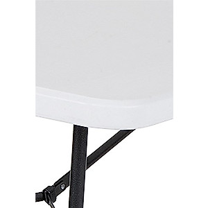 CoscoProducts COSCO 14778WSL1X Deluxe 8 Foot Folding Table, White White