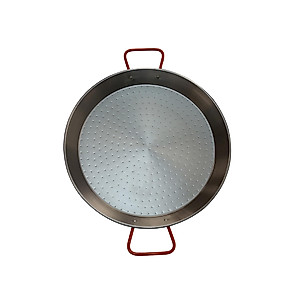 IMUSA USA , Red Paella Pan 15-Inch, 15 Inch