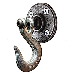 DFHH Hook up Hanger Hook Bathroom Hook Hanger Industry Vintage Robe Hook for Hanging Heavy Duty Hook (Color : A, Size : As Shown)
