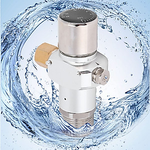 Coffee Nitrogen Charger Beer N2 Gas Regulator Mini with Gas Ball Lock Aluminum Alloy N2 Regulator 0‑30PSI PSI Tanks Pressure For Coffee Cocktail Refill