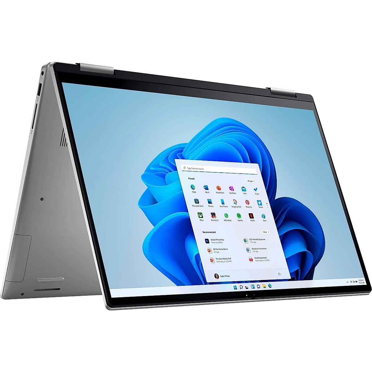 Dell Inspiron 16 2-in-1 Laptop, 2023, 16" 1920 x 1200 Touchscreen, Intel Core i7-1260P 12-Core, 24GB DDR4, 2TB SSD, Windows 10 Home, Backlit Keyboard, Wi-Fi 6, Thunderbolt 4, 1080p Camera, Silver