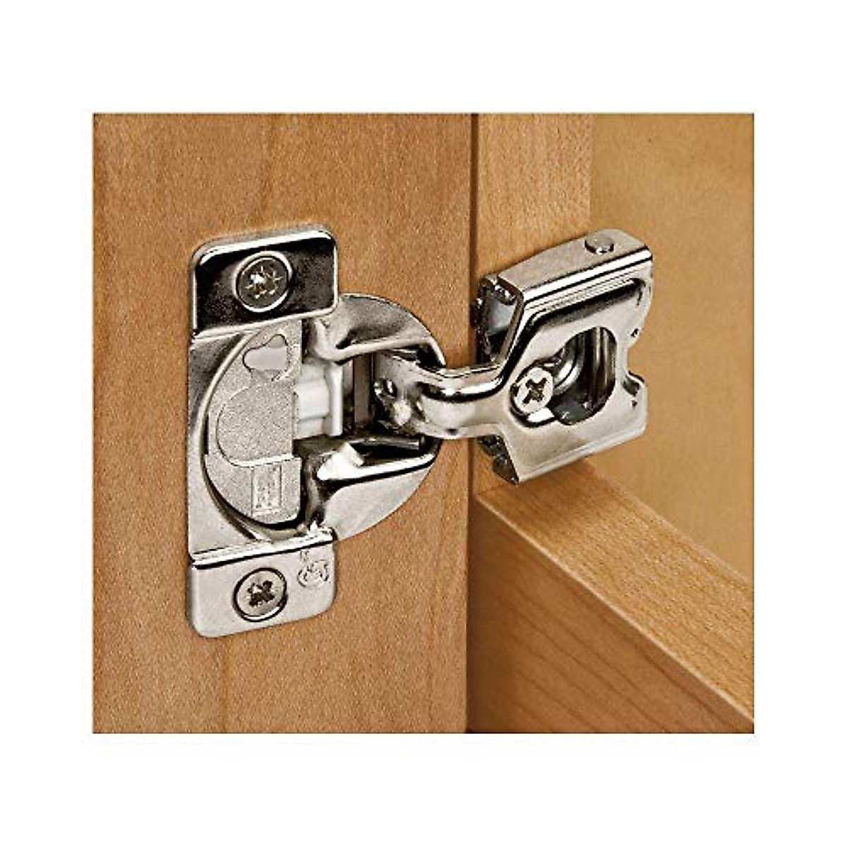Everbilt 35 mm 110-Degree 3/4 in. Overlay Soft Close Cabinet Hinge (1-Pair)