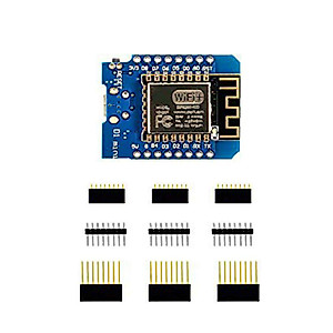 ACEIRMC 6pcs ESP8266 D1 Mini WiFi Dev Board ESP-12 ESP-12F NodeMcu Mini Module for WeMos Lua 4M Bytes WLAN WiFi Internet Development Board Base on ESP8266 ESP-12F for Arduino