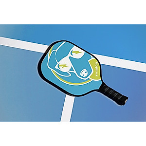 Pickleball Paddle by Swinton Pickleball with Durable Graphite Face and Premium Plush Grip (Blue)