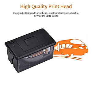 HUIOP Thermal Receipt Printer,Embedded Thermal Receipt Printer 58MM Mini Printing Module Low Noise with USB/RS232/TTL Serial Port Support ESC/POS Commands for Weighing Apparatus Cash Register