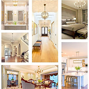 AIELIT Vintage T10/T30 LED Bulb 25 Watt Equivalent, Warm White 2700K, 200 Lumens, E26 Base, 2W Dimmable Led Tubular Bulbs, Classic Filament Edison Bulb for Pendant Lights Chandelier, 3-Pack