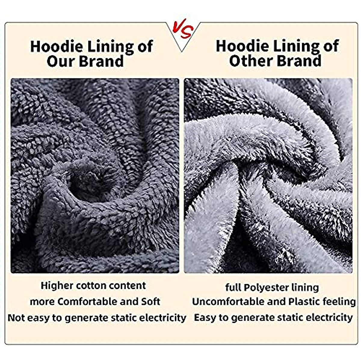 JACKETOWN Athletic Hoodies for Men Heavy Zip Up Sweatshirt Sherpa Fleece Jacket Winter Warmth Coat, 004Black, XL