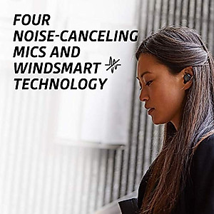 Plantronics BackBeat PRO 5100 True Wireless In-Ear Headphones - Black (Renewed)