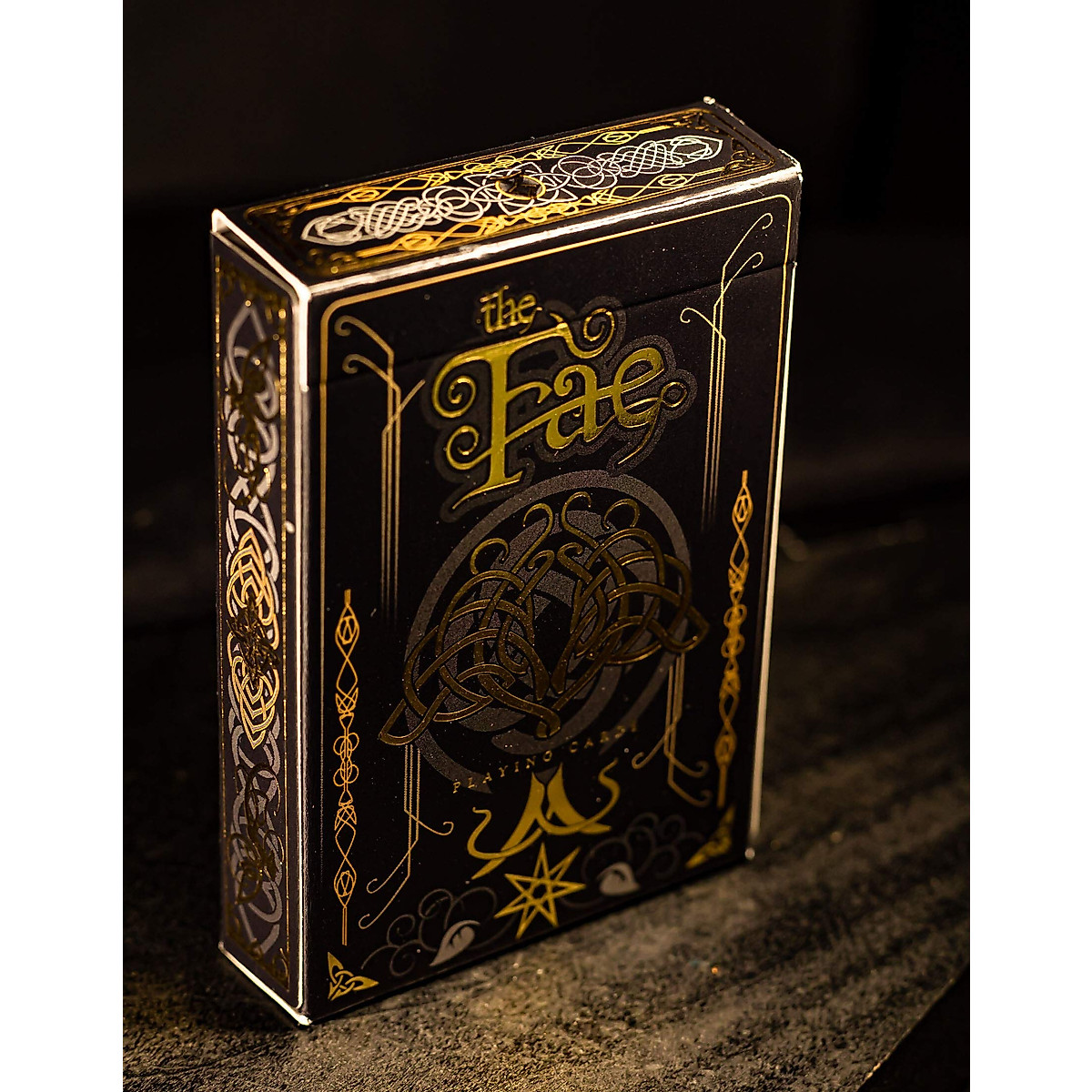 Creatures of The FAE Playing Cards by Gent Supply - Black, Gold & Silver Edition
