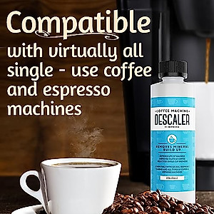 IMPRESA 3 Pack / 6 Uses Coffee Machine Descaler for Keurig and Virtually All Single Use Coffee and Espresso Machines - Made in the USA