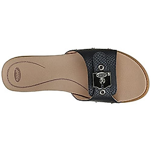Dr. Scholl's Shoes Women's Originalist Slide Sandal, Black, 9