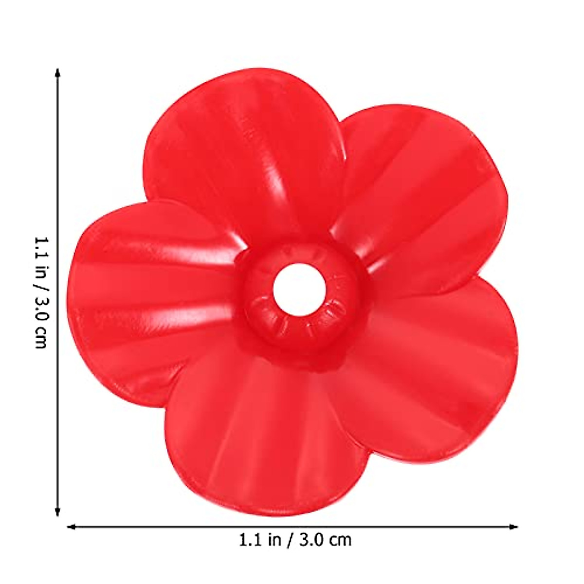 POPETPOP Decor Supplies 24Pcs Handheld Hummingbird Feeder Replacement Flowers for Hummingbird Feeder Hummingbird Water Feeder for Indoor Outdoor Garden Floral